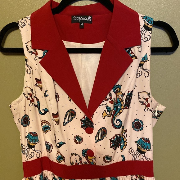 Sourpuss | Dresses | Sourpuss Sea Creatures Dress | Poshmark